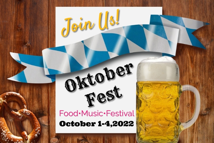 Oktober Fest Template | PosterMyWall