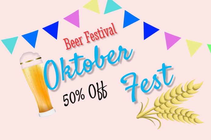 Oktober Fest Template | PosterMyWall