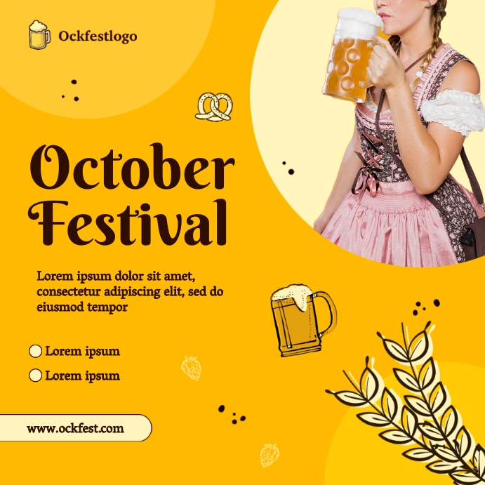 Oktober Festival Ads Template | PosterMyWall