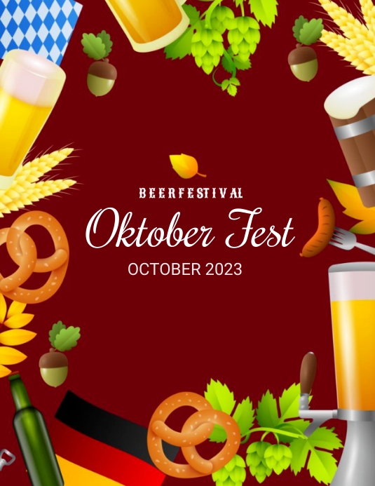 Copy of Oktober Festival Design | PosterMyWall
