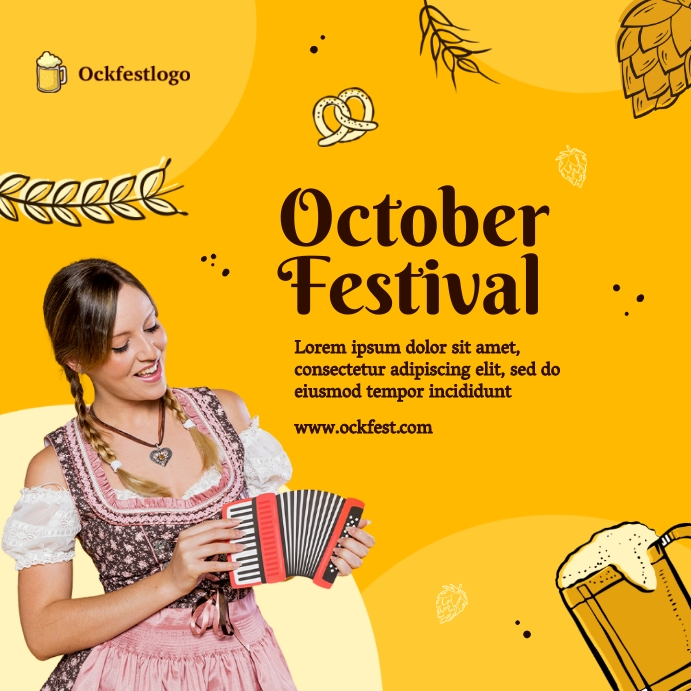 Plantilla de Oktober Festival Flyer | PosterMyWall