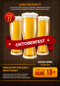 Oktober Fest Party Flyer Ads Template | PosterMyWall