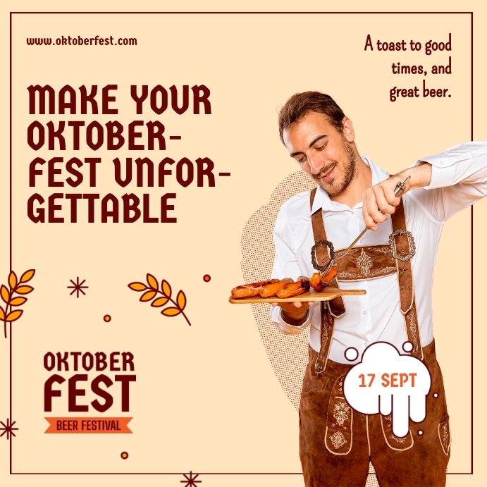 Copy of Oktober Festival Template | PosterMyWall