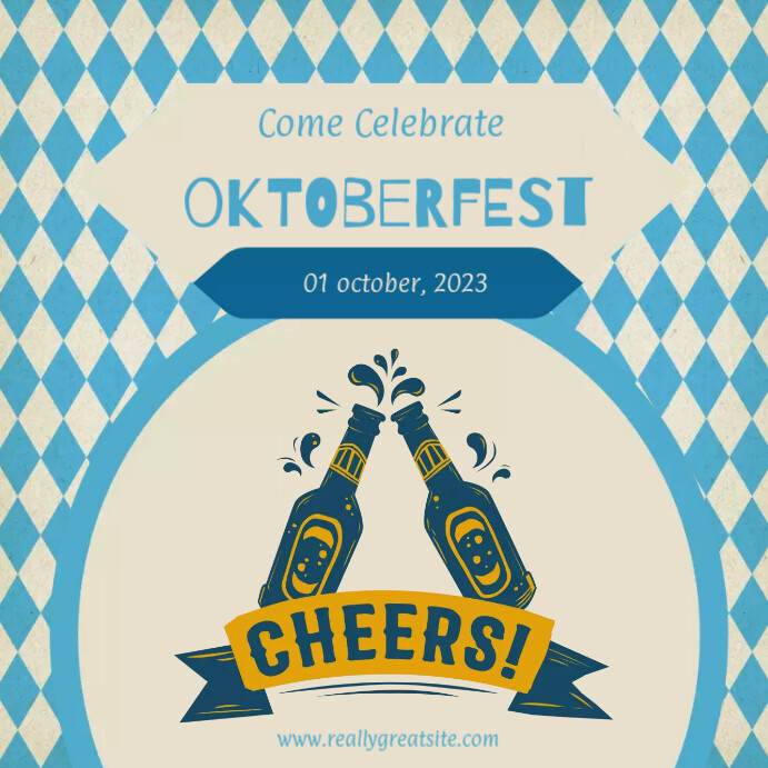 Oktoberfest Celebrate Instagram Post Template | PosterMyWall
