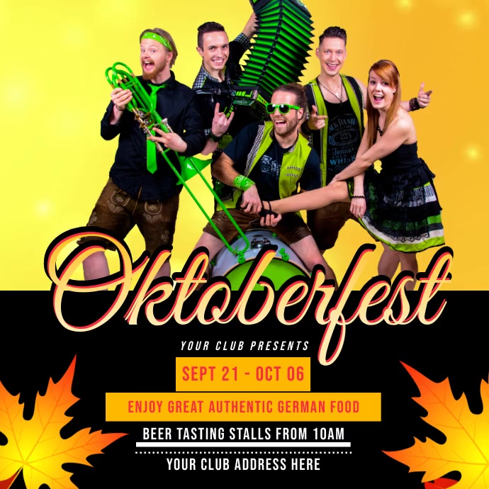 Oktoberfest Template | PosterMyWall