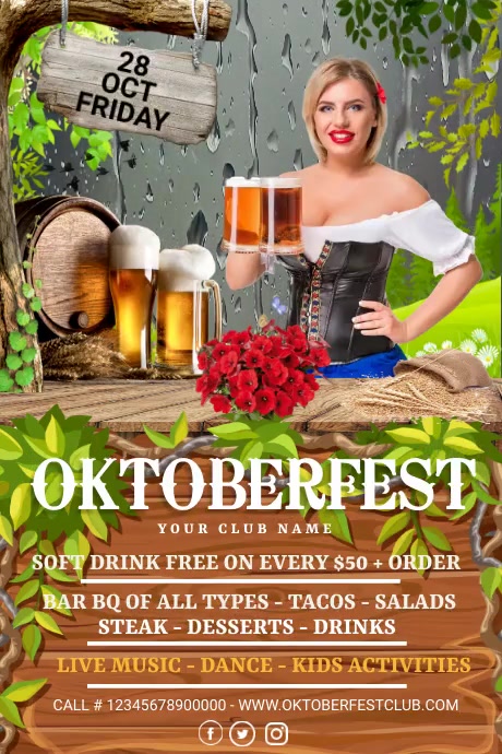 Copy of Oktoberfest | PosterMyWall