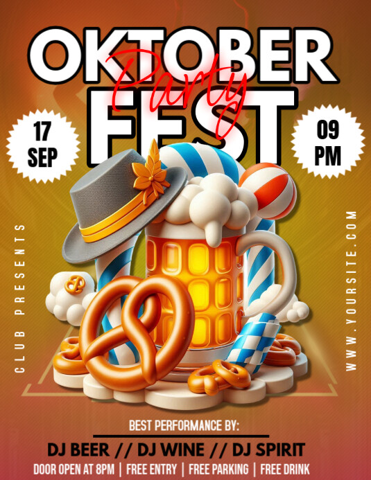 oktoberfest Template | PosterMyWall
