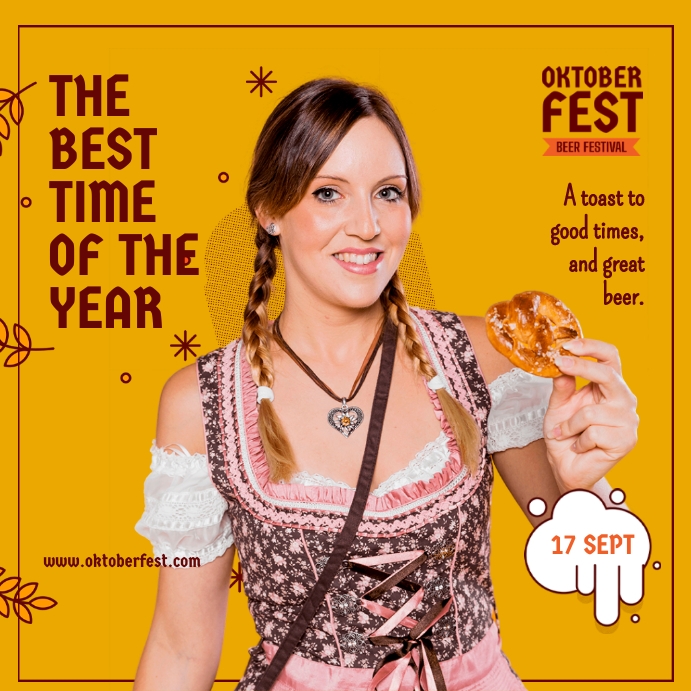 Oktoberfest Festival Ads Template | PosterMyWall