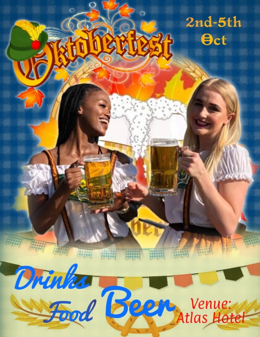 Oktoberfest flyer (9) Template | PosterMyWall