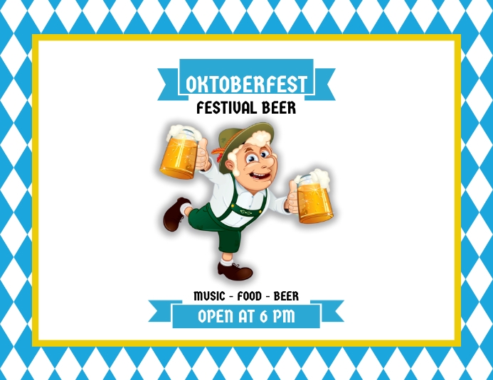 Oktoberfest Flyer Template | PosterMyWall