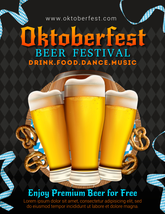 Oktoberfest - Flyer Template | PosterMyWall