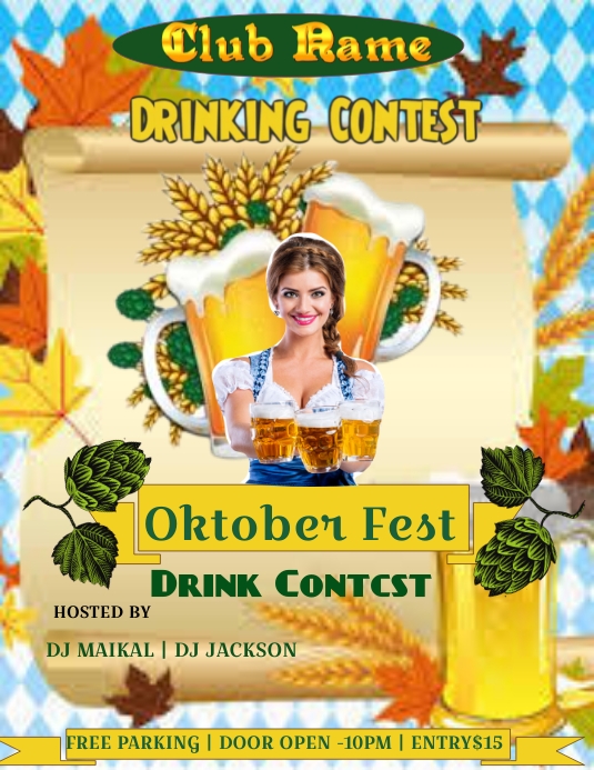 oktoberfest flyer Template | PosterMyWall