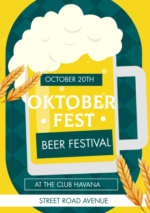 Oktoberfest flyers Template | PosterMyWall