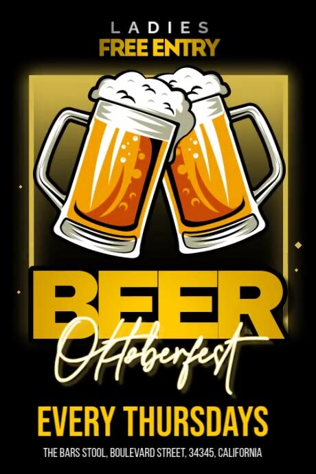 Oktoberfest Night Template | PosterMyWall