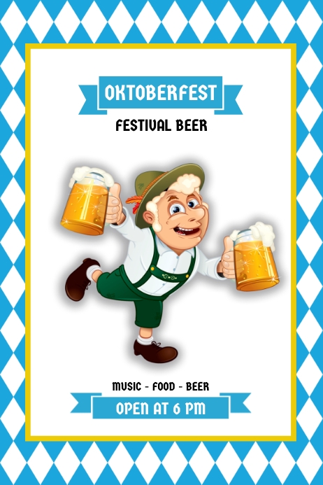 Oktoberfest Poster Template | PosterMyWall