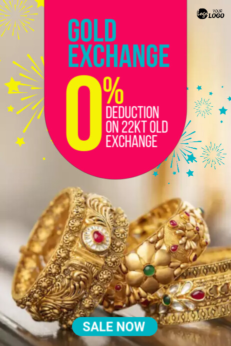 Old Gold Sale Ad Template | PosterMyWall
