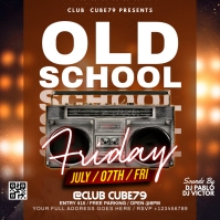 Old school friday Template | PosterMyWall