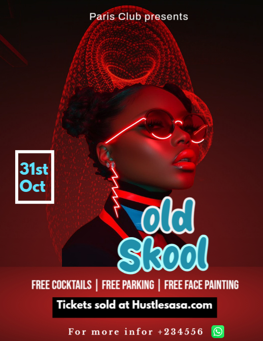Plantilla de Old skool party flyer | PosterMyWall