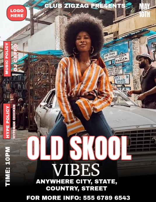 Copy of Old skool vibes | PosterMyWall