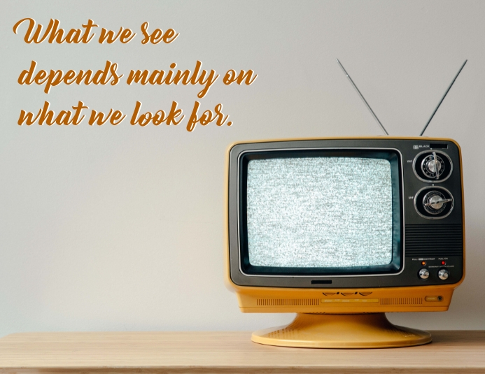 Old Television quote design template | PosterMyWall