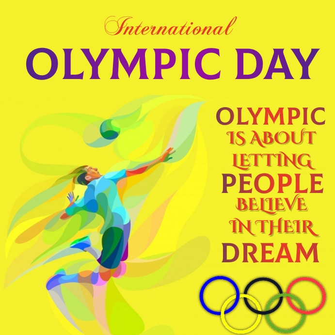 Olympic Day Template | PosterMyWall