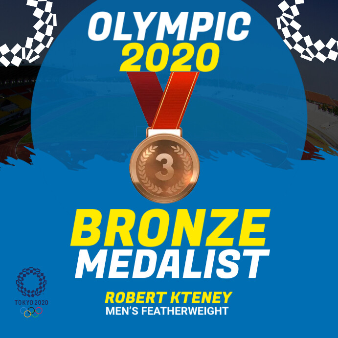 Olympic Winner Post Template | PosterMyWall