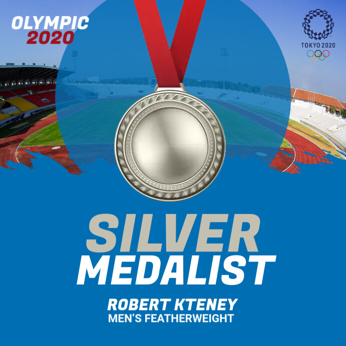 Olympic Winner Post Template | PosterMyWall