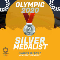 Olympic Winner Post Template | PosterMyWall