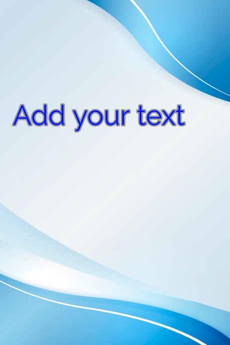 Copy of ombre-blue-curve-light-blue-background-vector | PosterMyWall