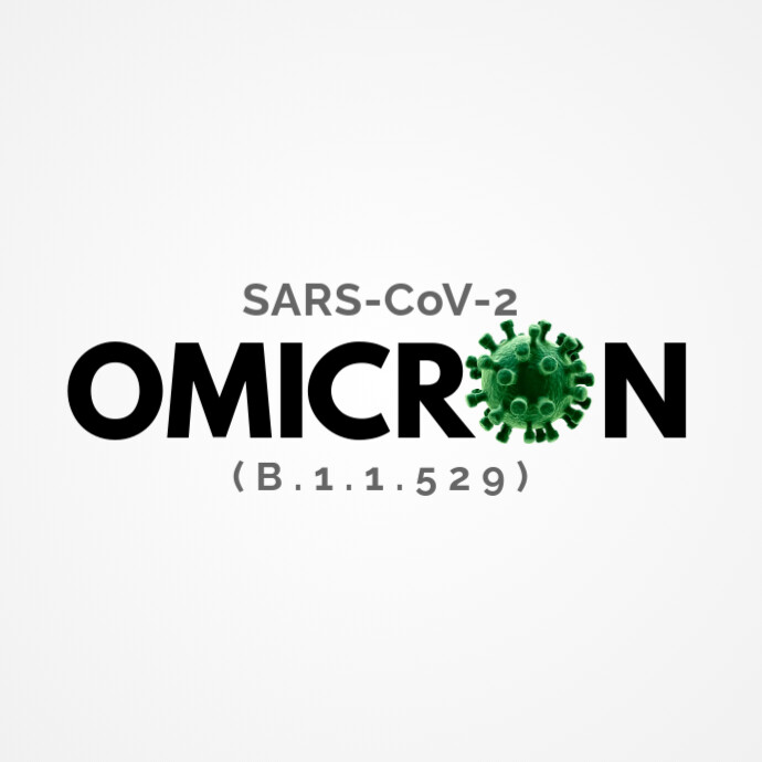Omicron Variant SARS-CoV-2 Logo Template | PosterMyWall