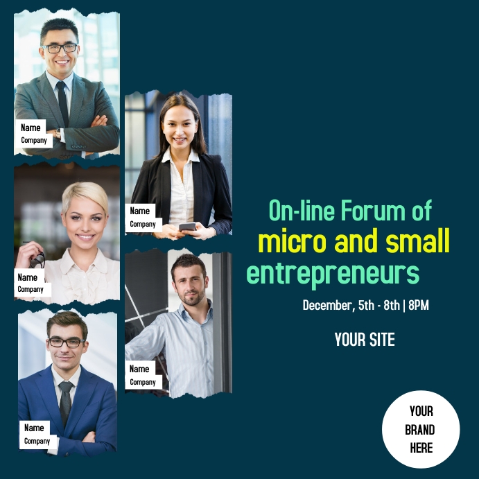 On-line Forum Template | PosterMyWall