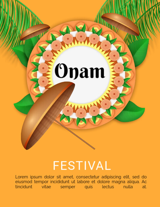 Onam Day Template | PosterMyWall