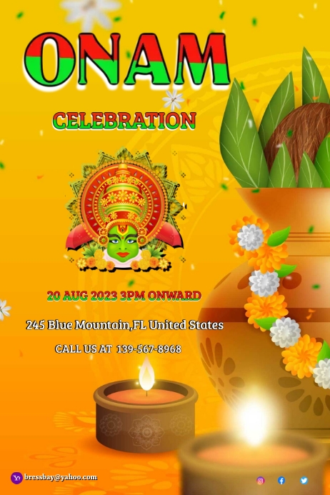 Onam Template | PosterMyWall