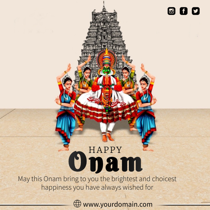 Onam Template | PosterMyWall