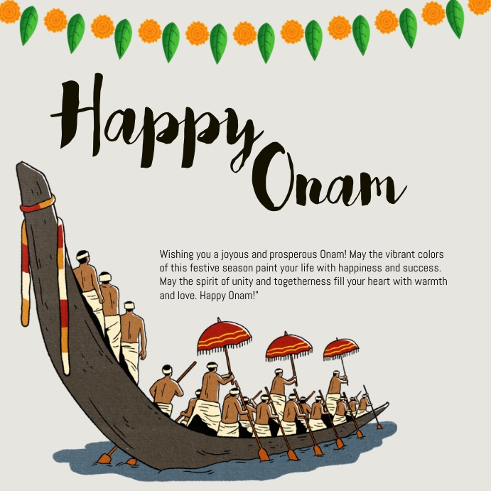 Onam Template | PosterMyWall