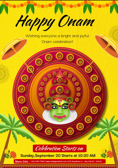 onam Template | PosterMyWall