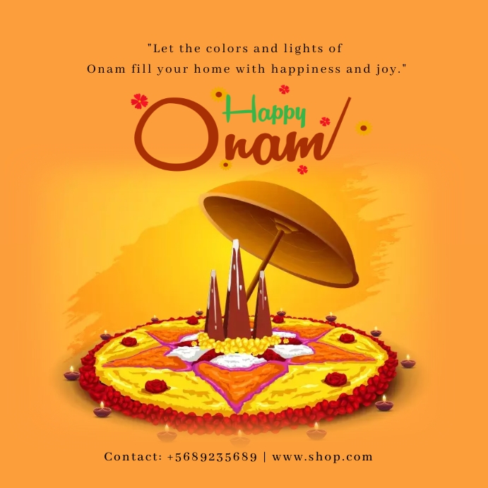 onam Template | PosterMyWall