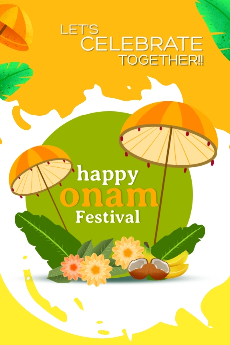 ONAM FESTIVAL Template | PosterMyWall