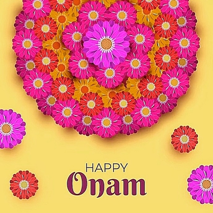 Onam floral decoration Template | PosterMyWall