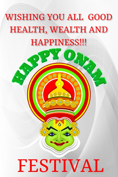Copy of Onam flyer template | PosterMyWall