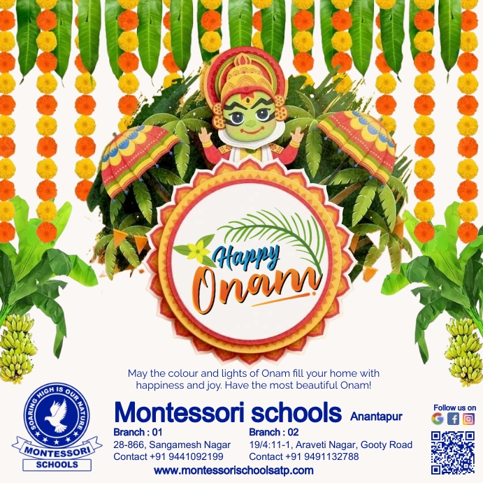 Copy of Onam Poster, Onam Flyer, Onam Sadya Flyer, On | PosterMyWall