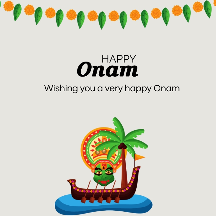 Plantilla de Onam Poster Template | PosterMyWall