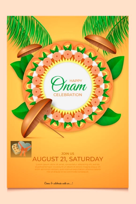 Onam Poster Template | PosterMyWall