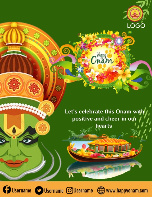 Onam Template Free | PosterMyWall