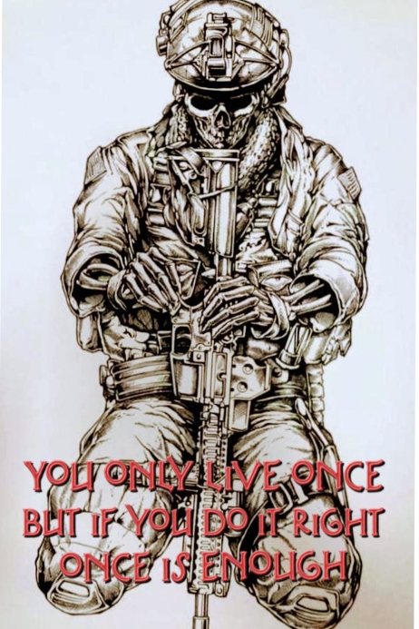 once is enough Template | PosterMyWall