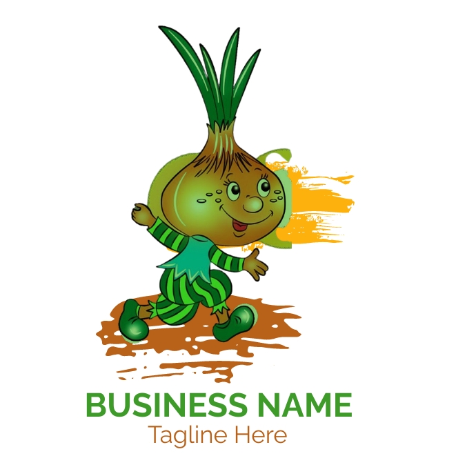onion cartoon logo Template | PosterMyWall