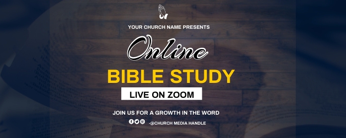 online bible study Template | PosterMyWall