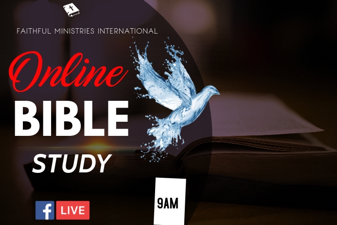 online bible study Template | PosterMyWall