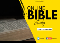BIBLE STUDY Template | PosterMyWall