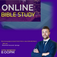 Bible study flyer poster template | PosterMyWall